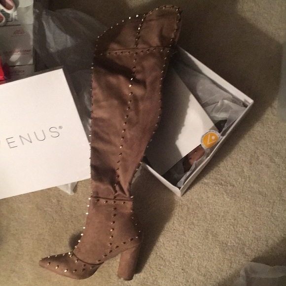 VENUS | Shoes | New In Box Venus Over Knee Boots Host Pick | Poshmark